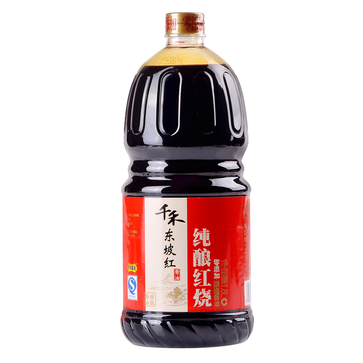 千禾 酱油 纯酿红烧特级老抽 1.8L *5件 89.5元-最新线报活动/教程攻略-0818团