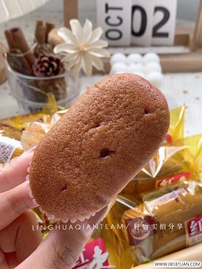 凯利来 红枣蛋糕500g 12.9-最新线报活动/教程攻略-0818团